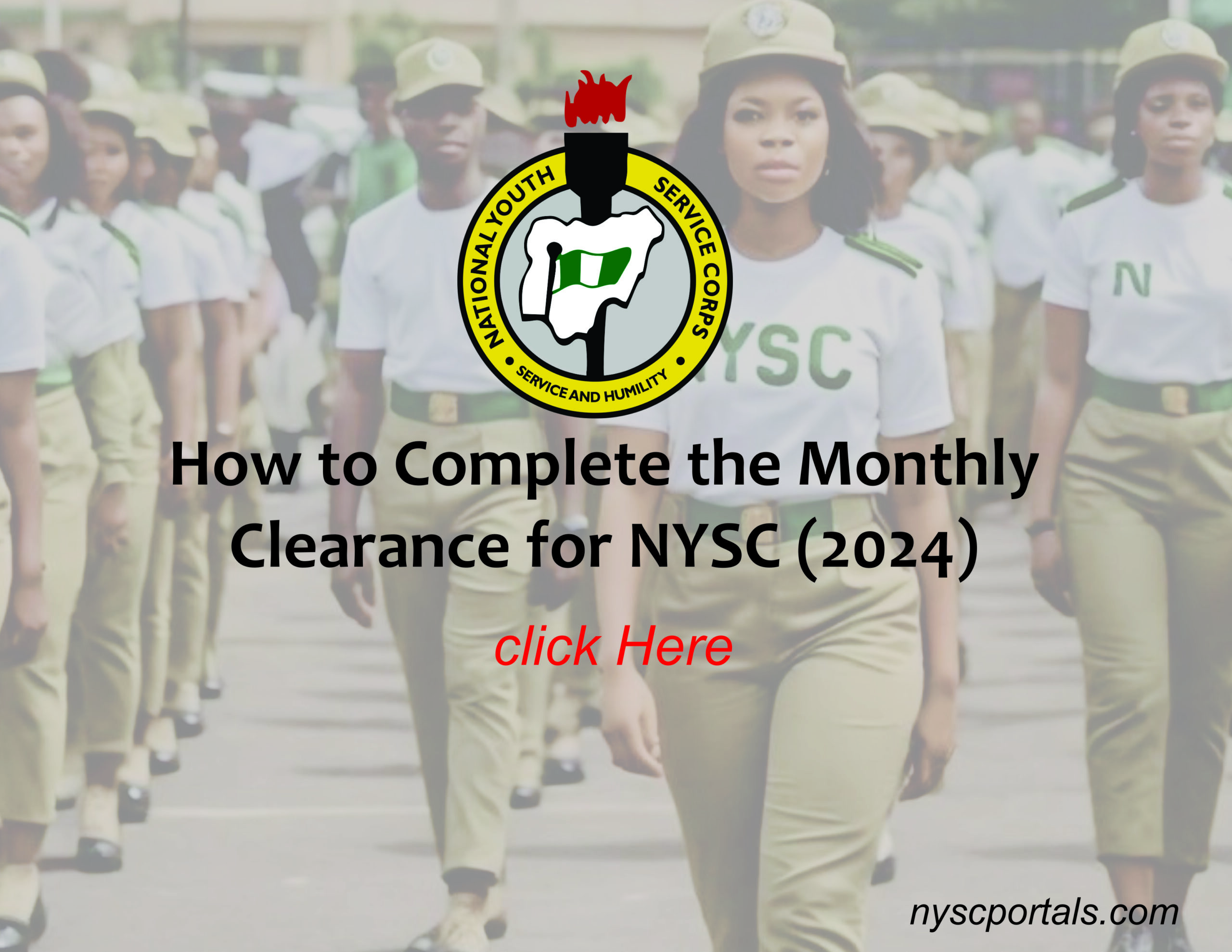 How to Complete the Monthly Clearance for NYSC (2024)